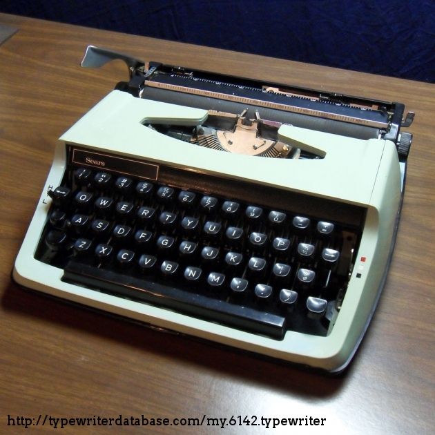 1979 Sears Portable on the Typewriter Database