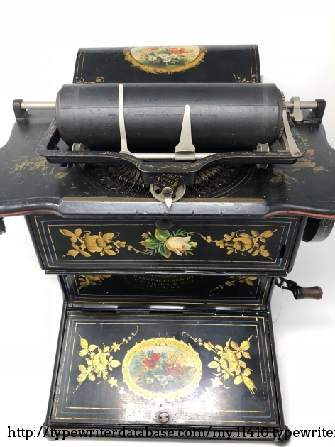 1874 Sholes & Glidden Type Writer on the Typewriter Database