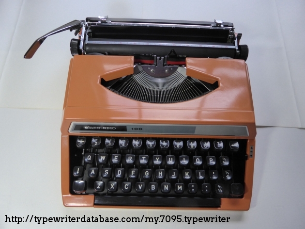 1977 Silver Reed 100 on the Typewriter Database