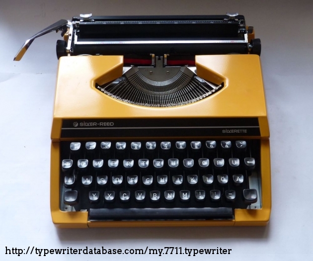 1980 Silver Reed Silverette on the Typewriter Database