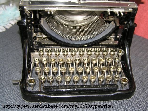 1911 Torpedo 5 on the Typewriter Database