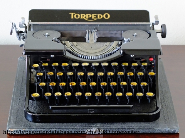 1934 Torpedo 15a on the Typewriter Database