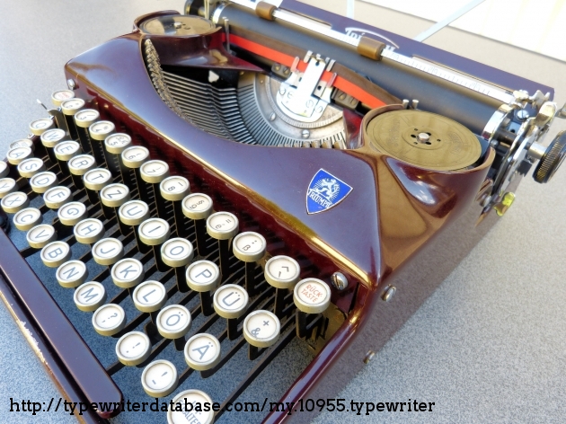 1936 Triumph Norm on the Typewriter Database