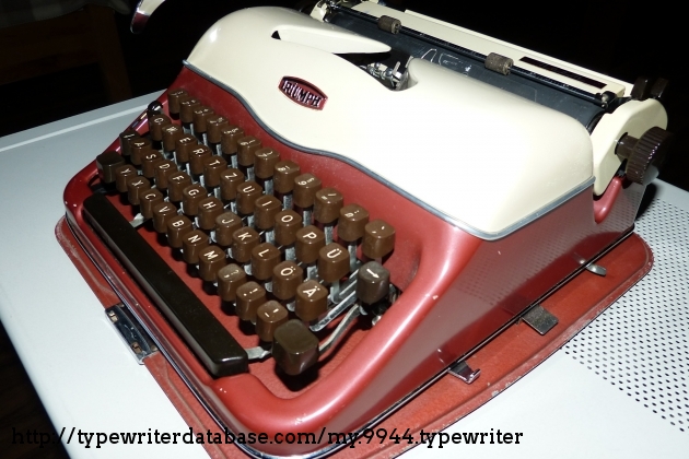 1958 Triumph Norm on the Typewriter Database