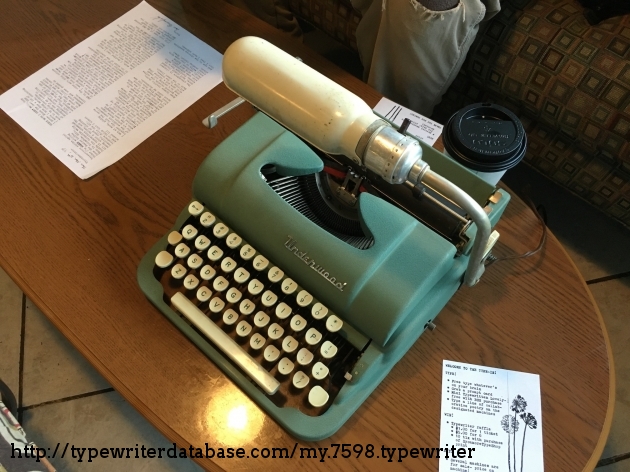 1955 Underwood Jewell on the Typewriter Database