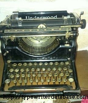 1925 Underwood 5 on the Typewriter Database