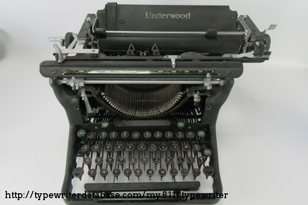 1945 Underwood S on the Typewriter Database