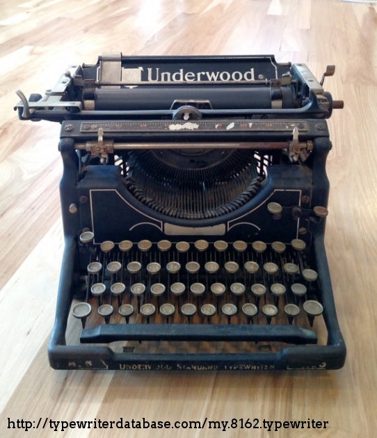 1925 Underwood 5 on the Typewriter Database