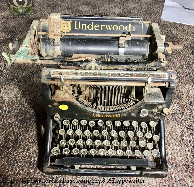 1925 Underwood 5 on the Typewriter Database