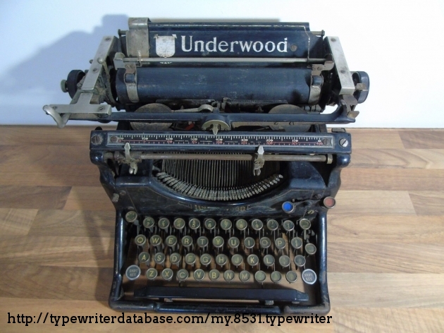 1928 Underwood 5 on the Typewriter Database