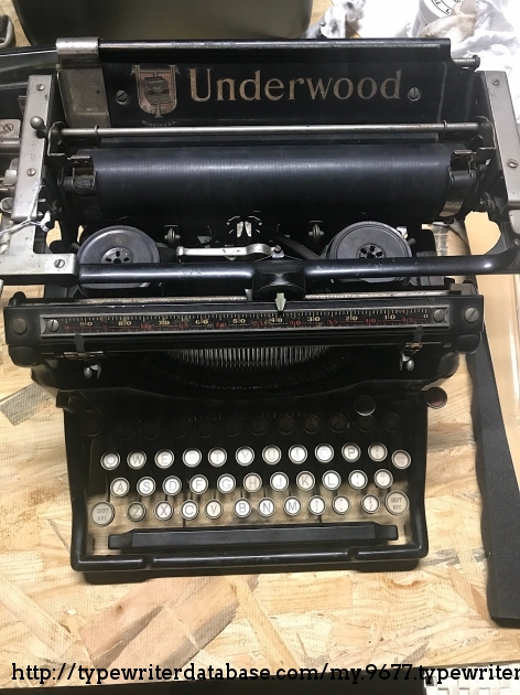 1925 Underwood 5 on the Typewriter Database