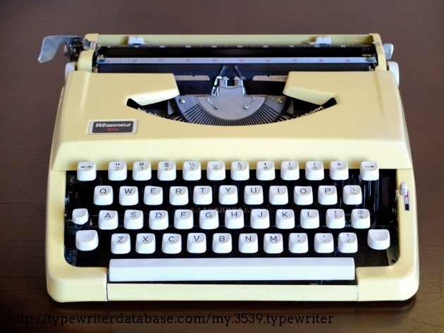 1972 Wedgefield 100 on the Typewriter Database