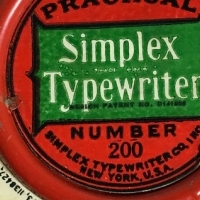 192X Simplex Practical Number 200 on the Typewriter Database