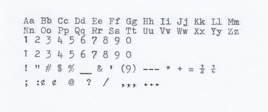 1974 Western Auto (Brother) Wizard Infinite Tabulator on the Typewriter ...